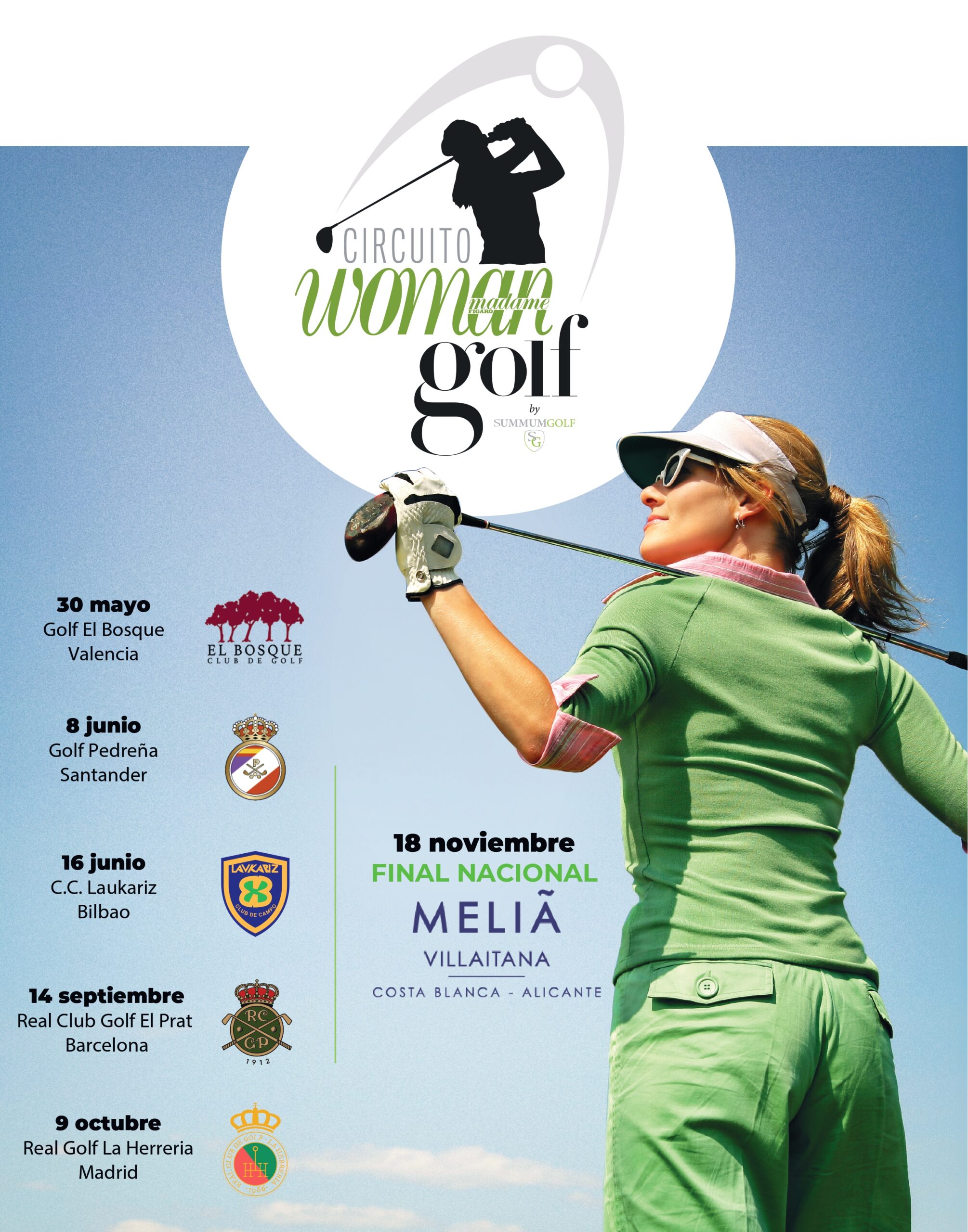 calendario woman 2023 - Golf Circus