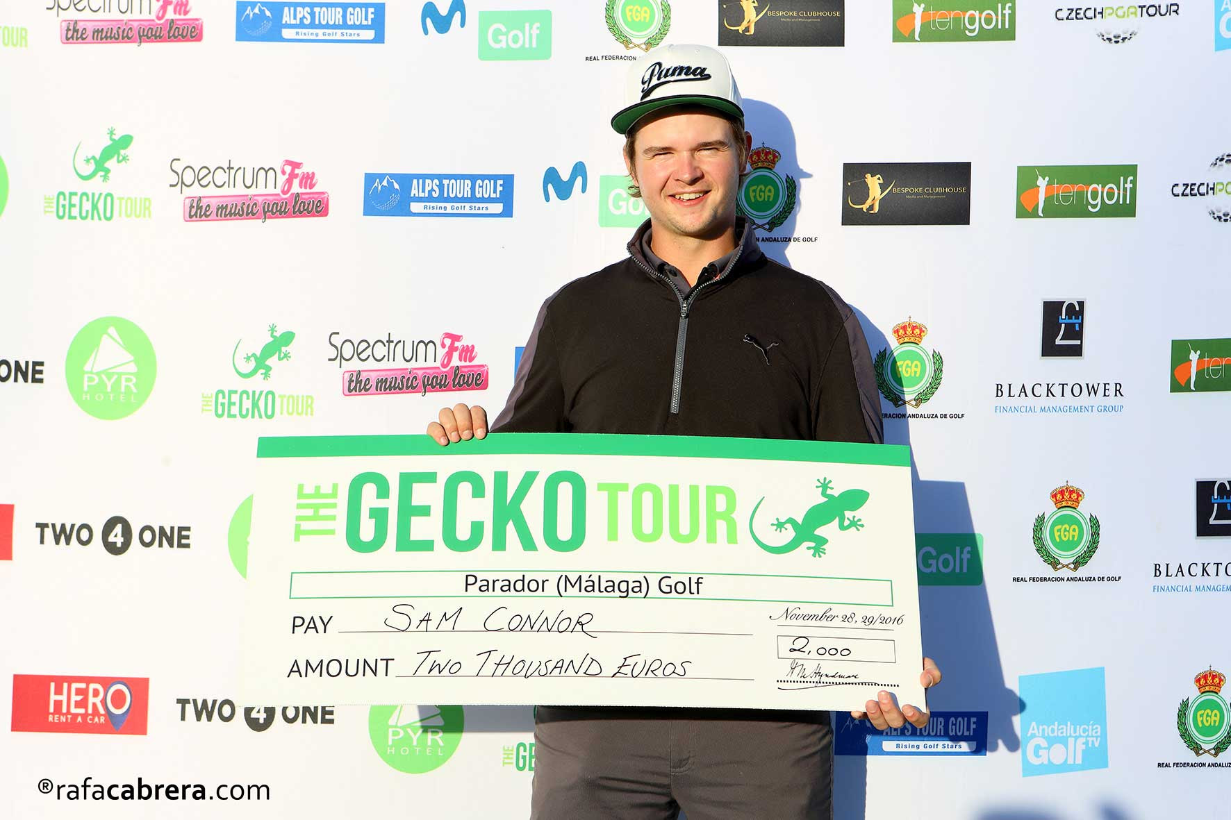 Sam Connor se corona en el Gecko Tour - Golf Circus