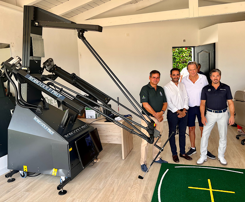 The Range Marbella presenta el primer “Robo Golf Pro” de Europa - Golf ...